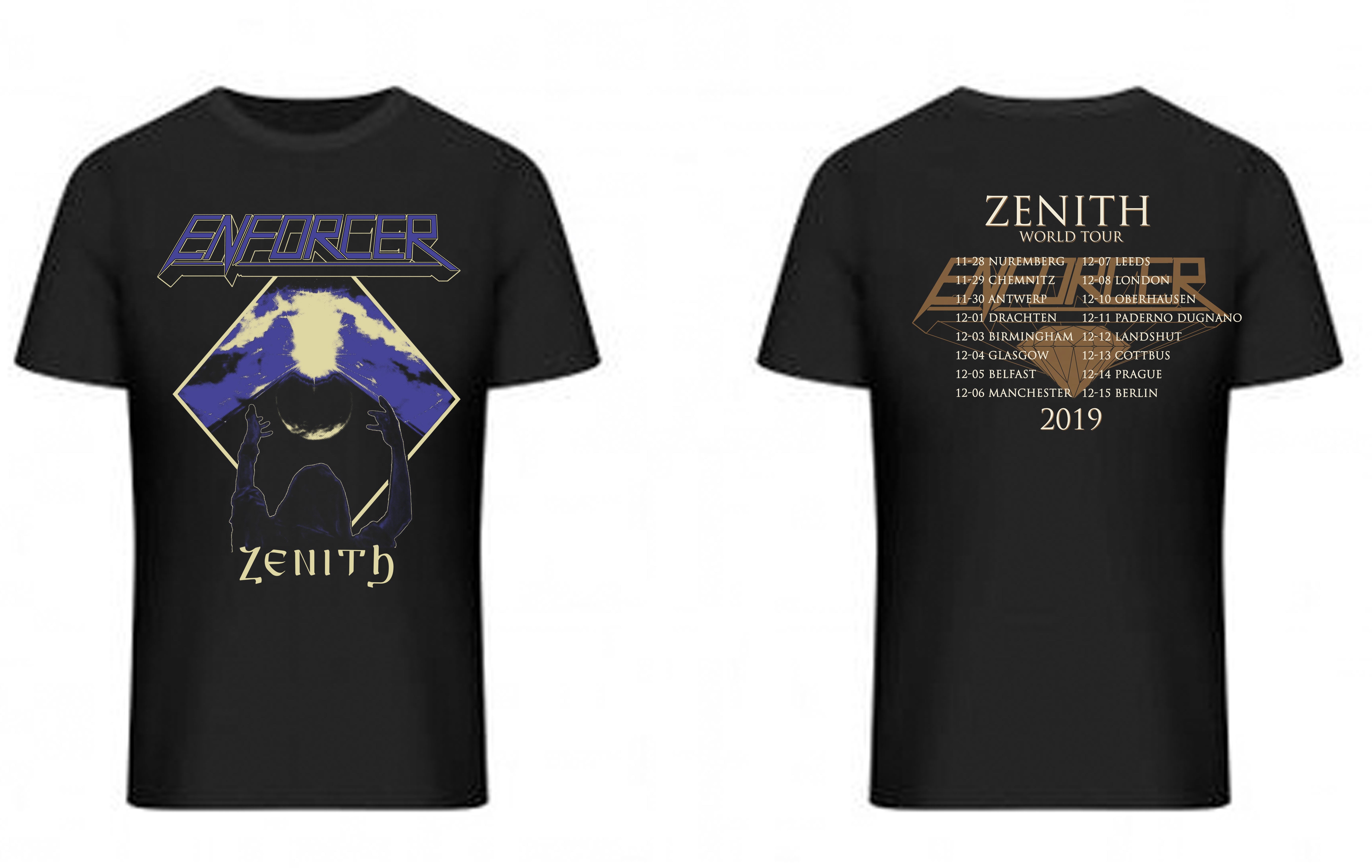 Zenith Tour T-shirt – Enforcer Official Webstore
